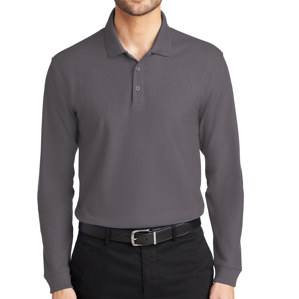 Core 365 88192 Men's Pinnacle Performance Long-Sleeve Piqué Polo ...