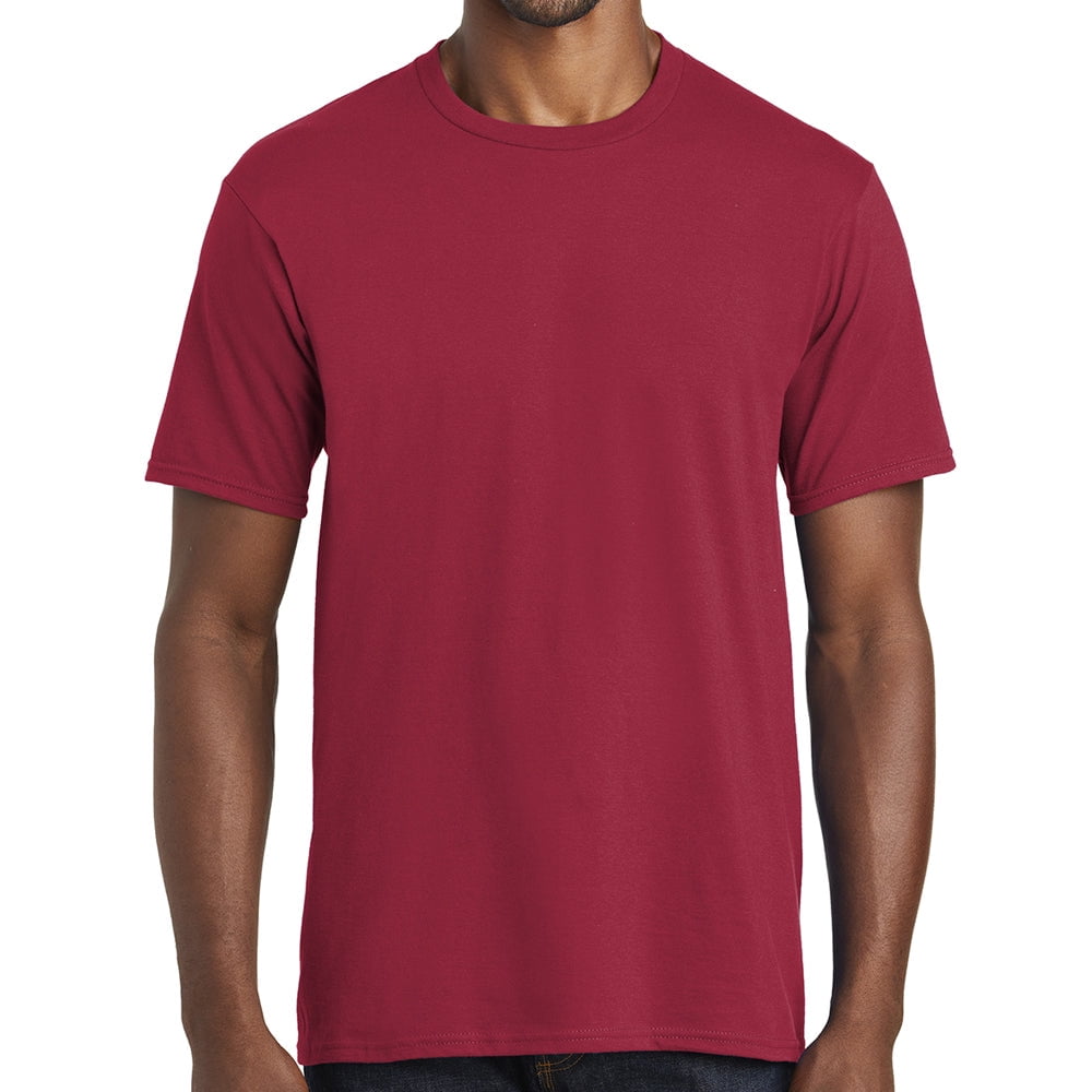 Plus Size Men's Big Size Port & Company Fan Favorite Crew Neck Tee ...