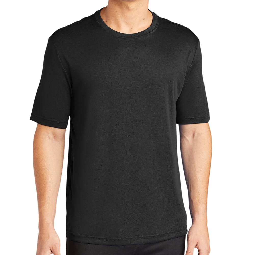 Plus Size Men's Big Size Tall PosiCharge Competitor Crew Neck Tee Shirt - Black 3XLT - Walmart.com
