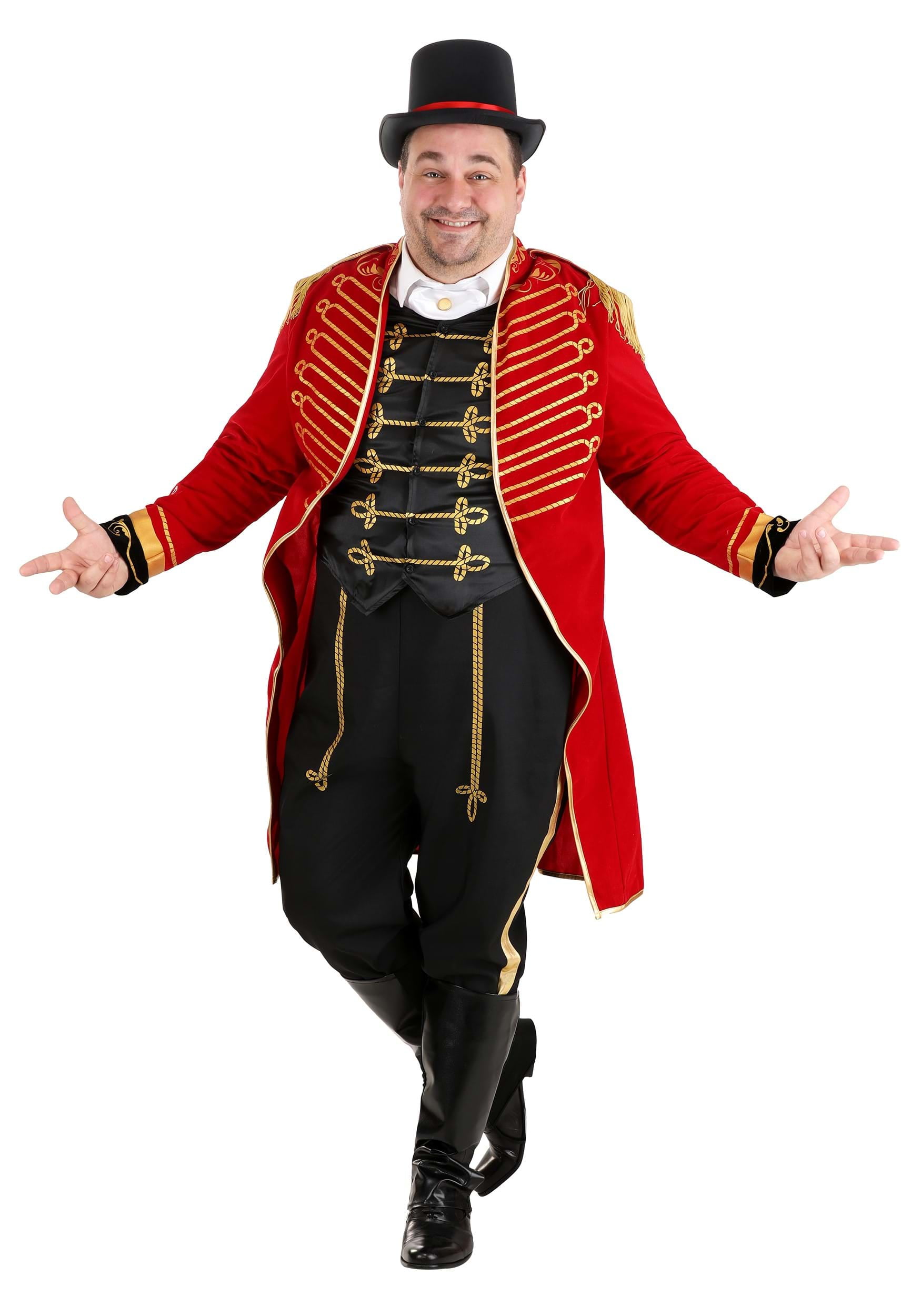Plus Size Men's Dashing Ringmaster Costume - Walmart.com