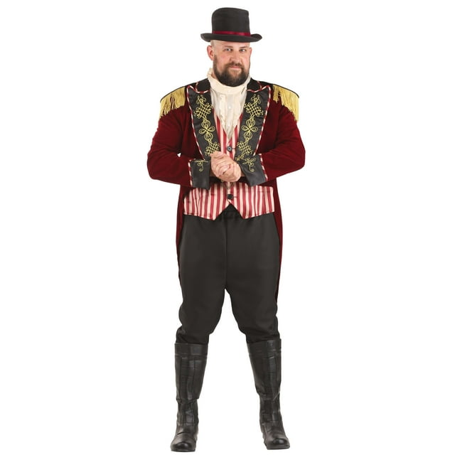 Plus Size Men's Scary Ringmaster Costume - Walmart.com