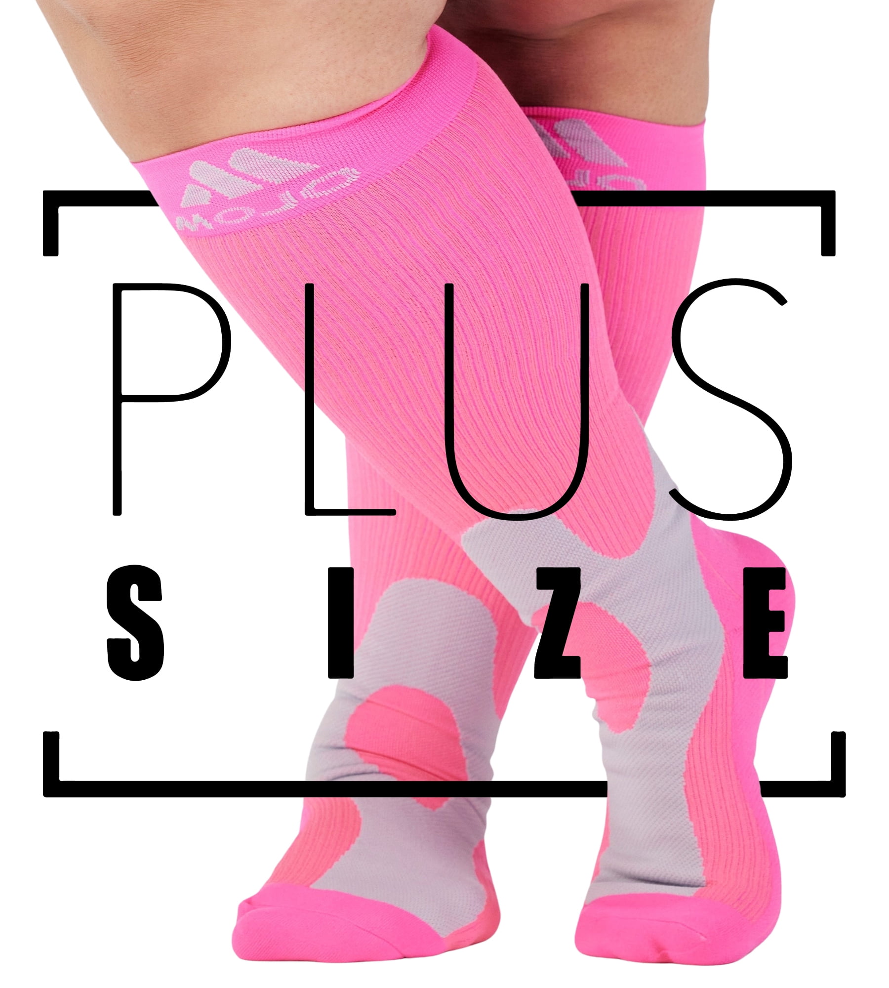 Mojo Plus Size Medical Grade Compression Socks for Women & Men 20 ...