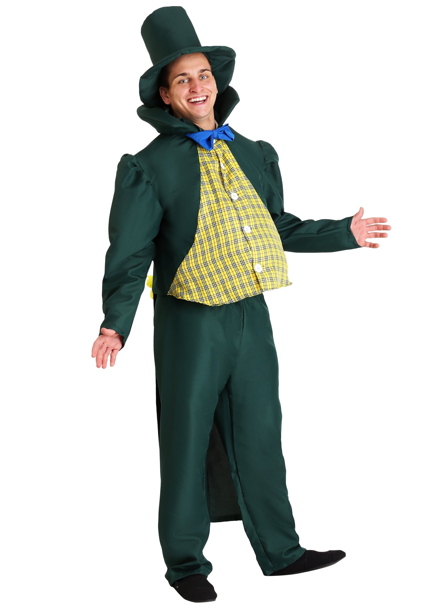 FUN Costumes Plus Size Munchkin Mayor Costume, Emerald Jacket, Plaid ...