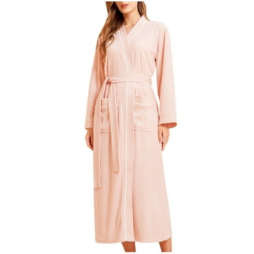 Casual Nights Women's Snap-Front Cotton Duster Robe with Pockets, Short ...