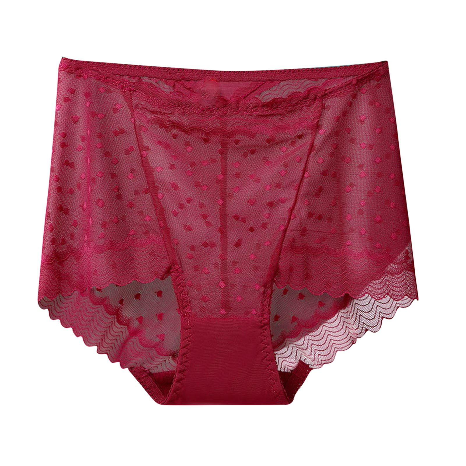 Plus Size Panties for Women Tbopshirt Womens Panties Briefs,High Waist ...