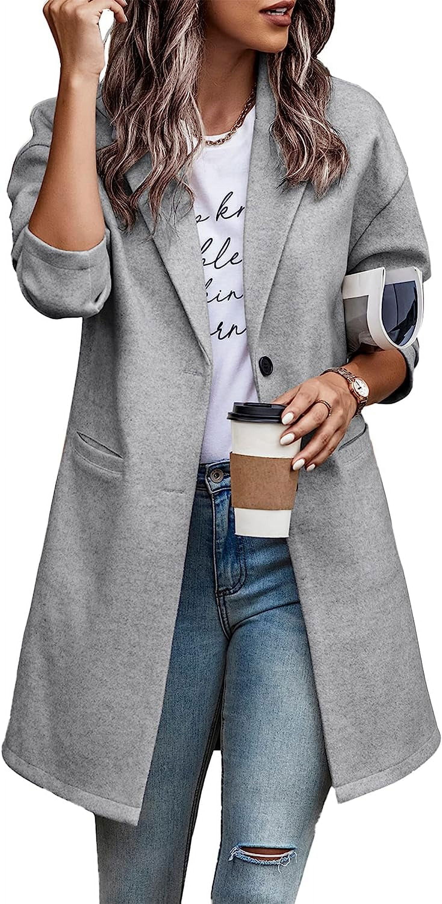 Plus Size Plaid Shacket Oversized Long Sleeve Button Down Boyfriend ...