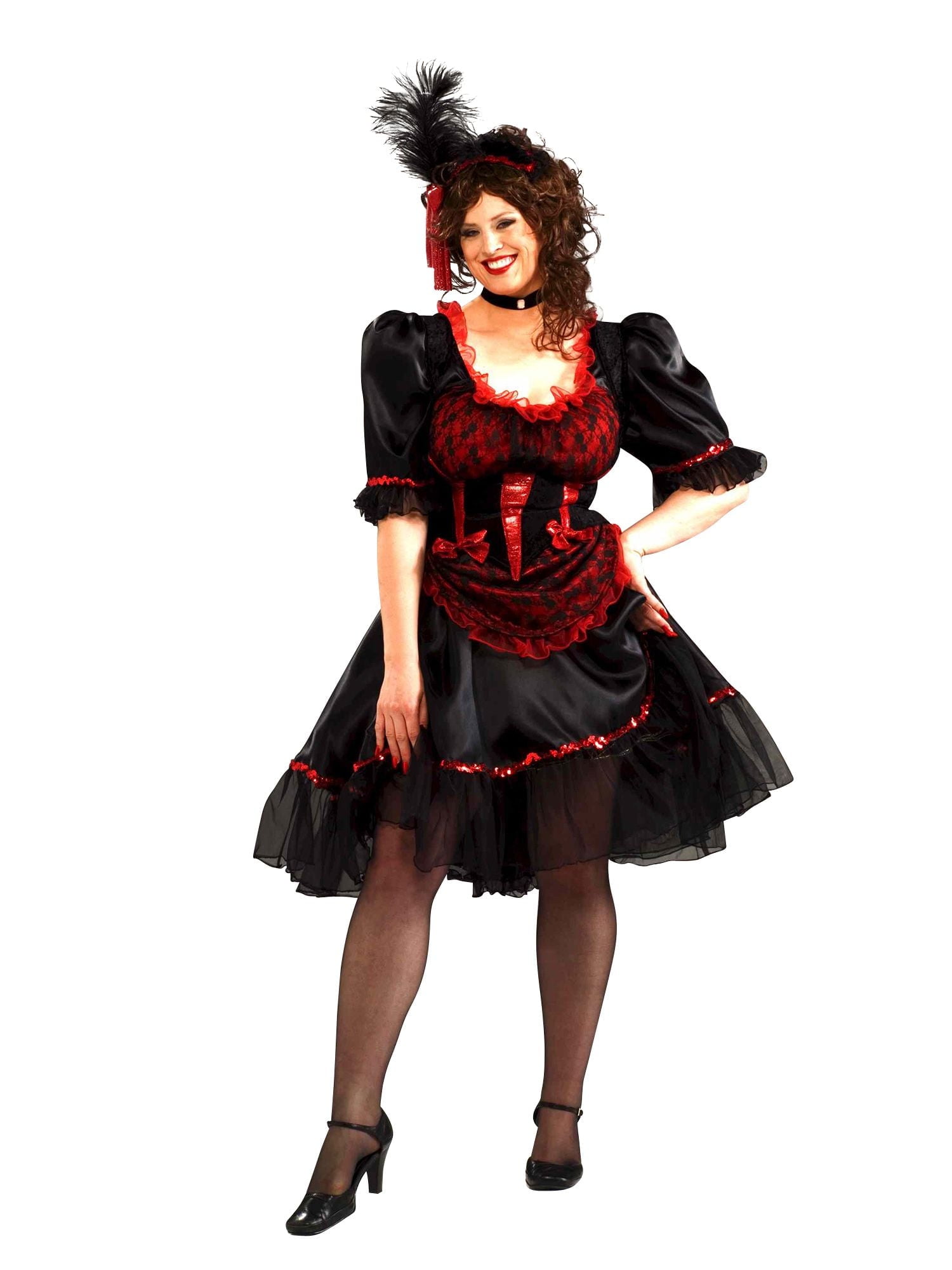 Rubies Western Saloon Gal Costume for Adults, Women's 2X - Walmart.com