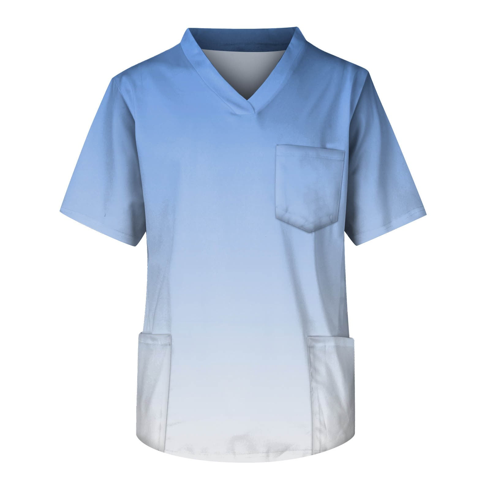 Plus Size Scrubs Short Sleeve Plus Size Classic Scrub Men Work Summer ...