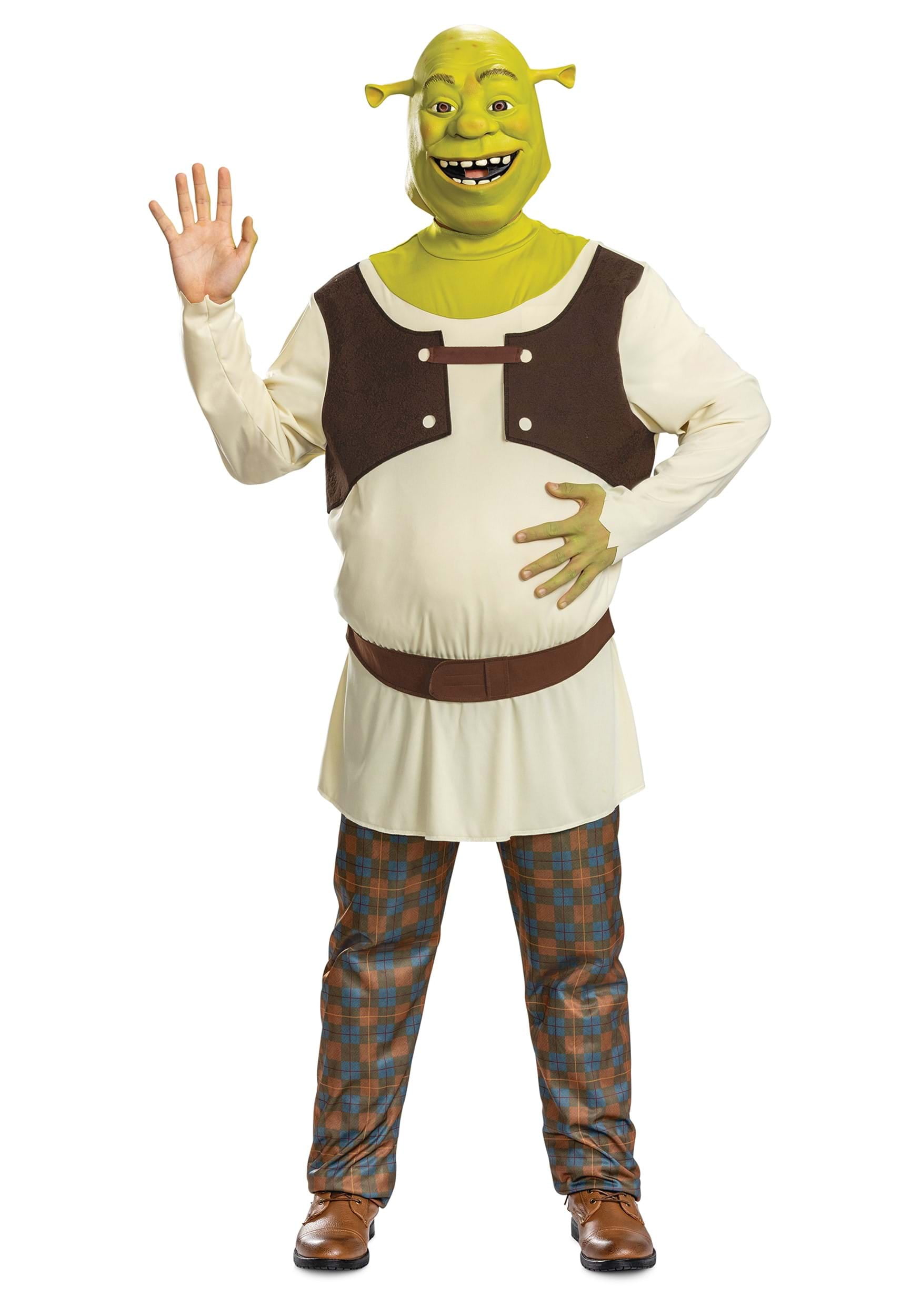 Plus Size Shrek Costume for Men - Walmart.com