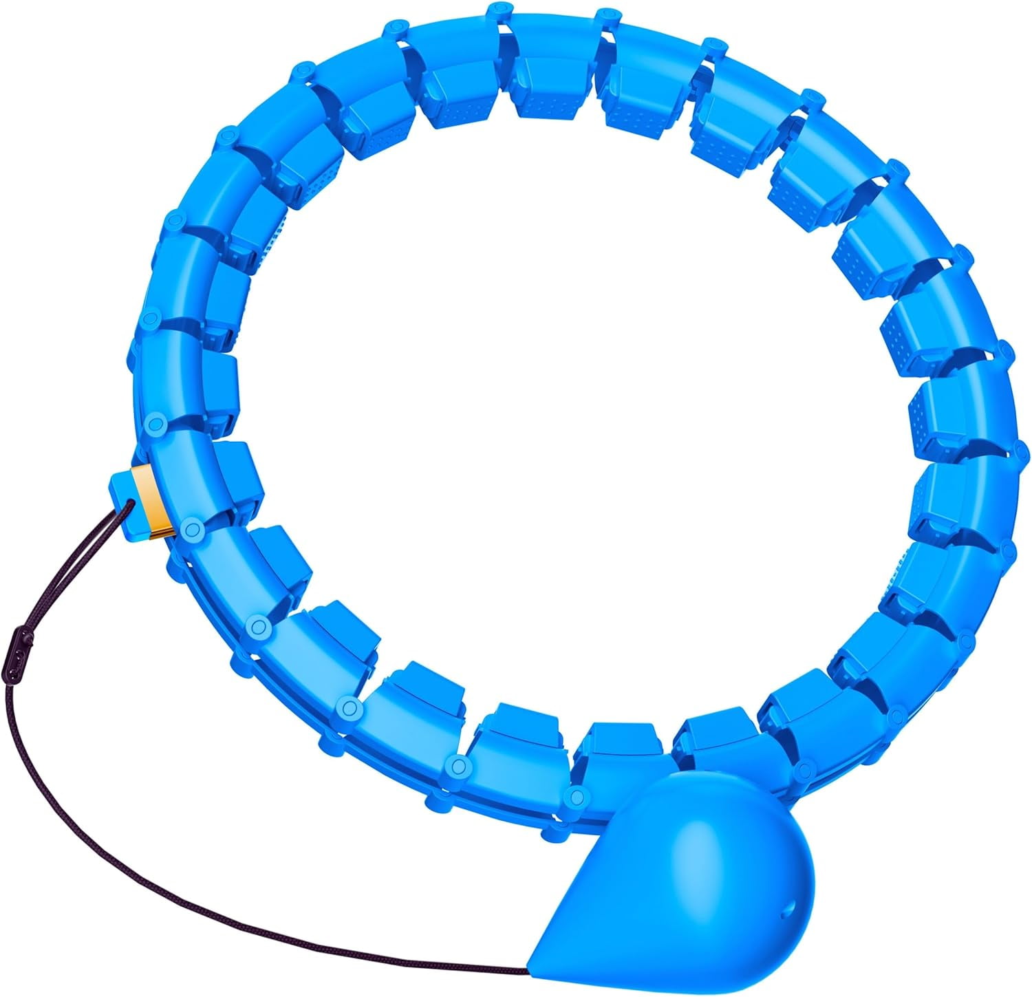 Plus Size Silent Weighted Hula Infinity Fitness Detachable Hoops 65 ...