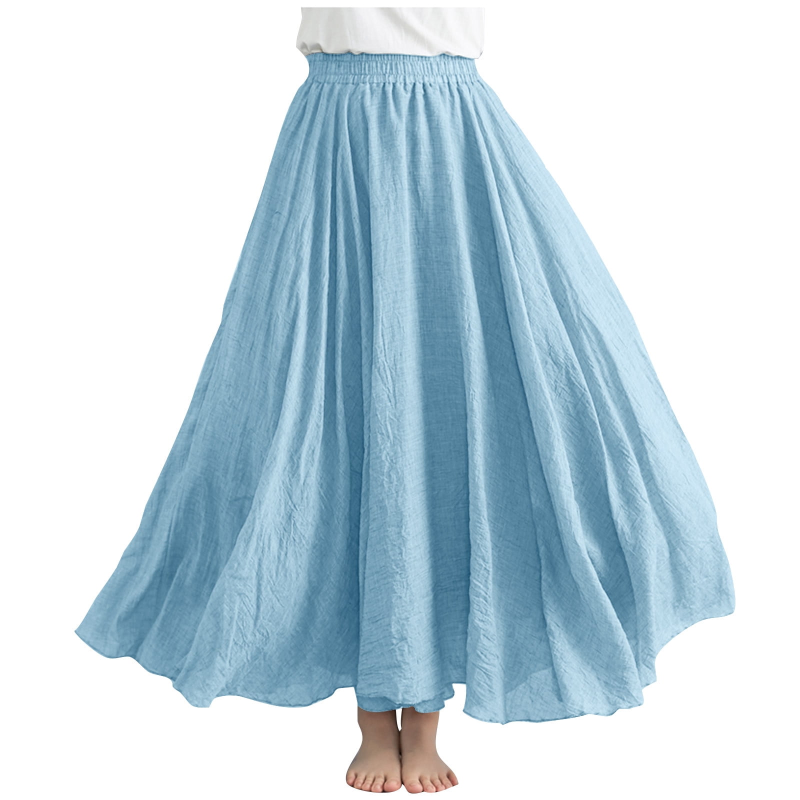 Lace Maxi Skirt Afibi Women Full/Ankle Length Blending Maxi Chiffon ...