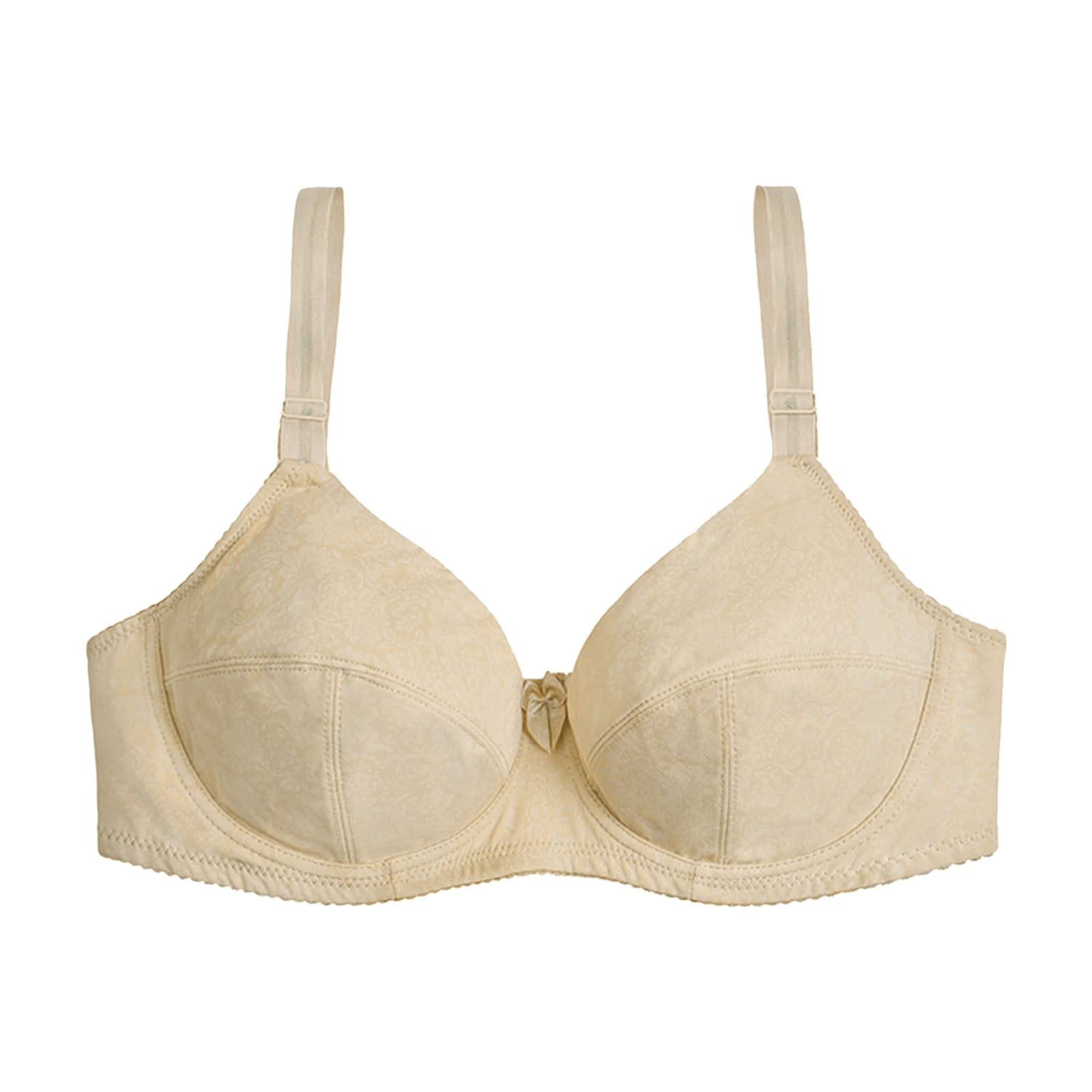 Plus Size Smooth Bra Comfortable Women's Bra Adjustment Underwear Women ...