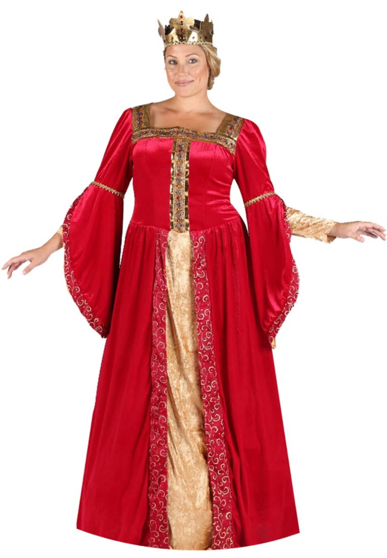 Renaissance Queen Costume Plus