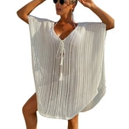 Shermie Women's Hollow Out Bikini Cover Up, Swim Pool Beach Cover Up ...