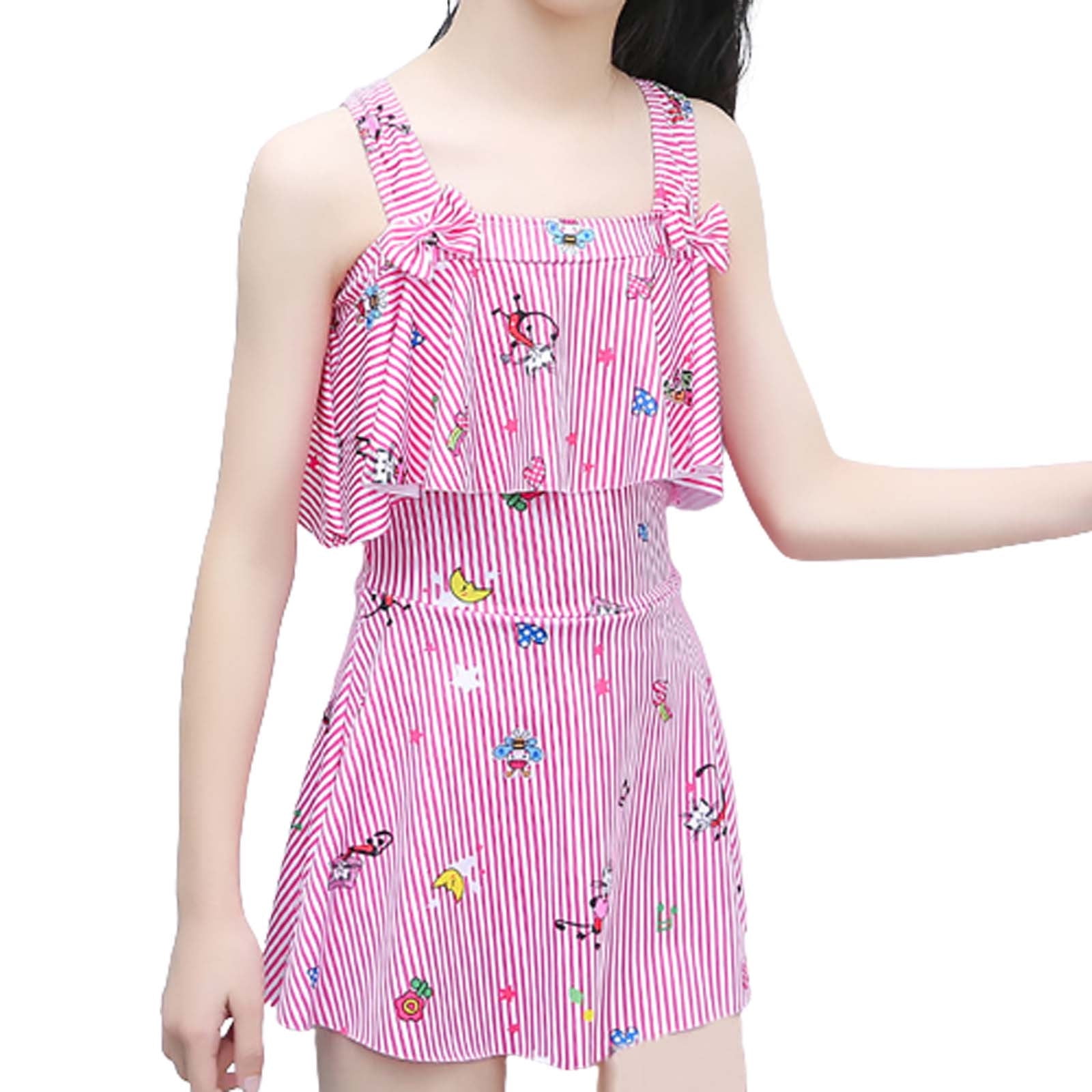 Plus Size Swimsuit for Women Princess Dress Middle and Older Children's ...