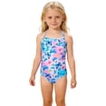 Plus Size Swimwear Print Piece Colorful Floral Comfortable Fit Beach ...