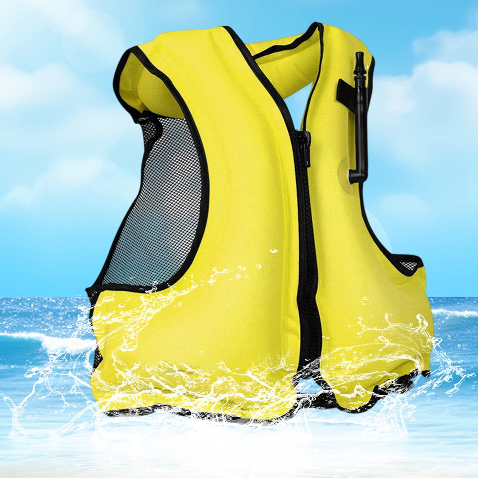 Plus Size Swimwear For Women Inflatable Swim Vest Comfortable Beach ...