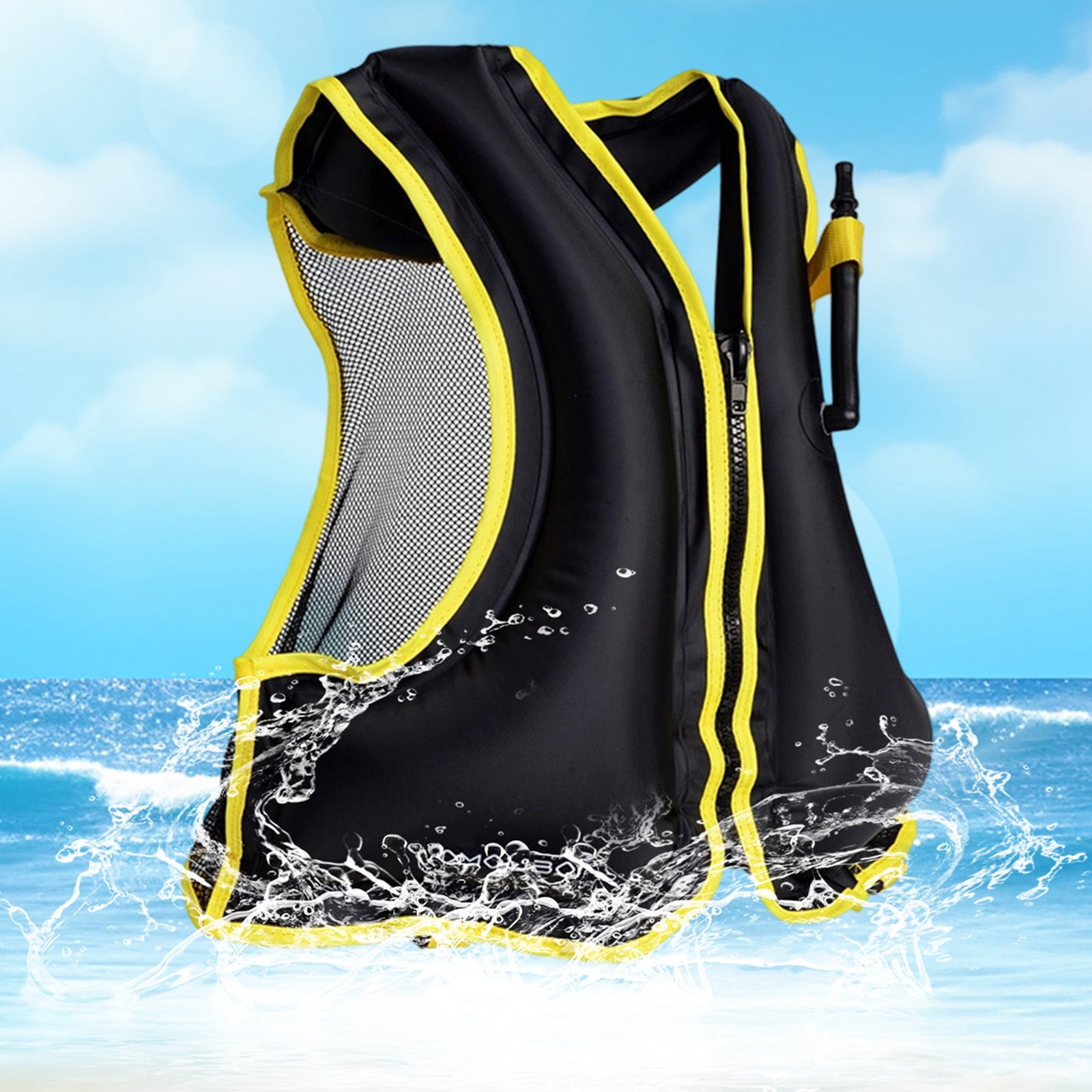 Plus Size Swimwear For Women Inflatable Swim Vest Comfortable Beach ...