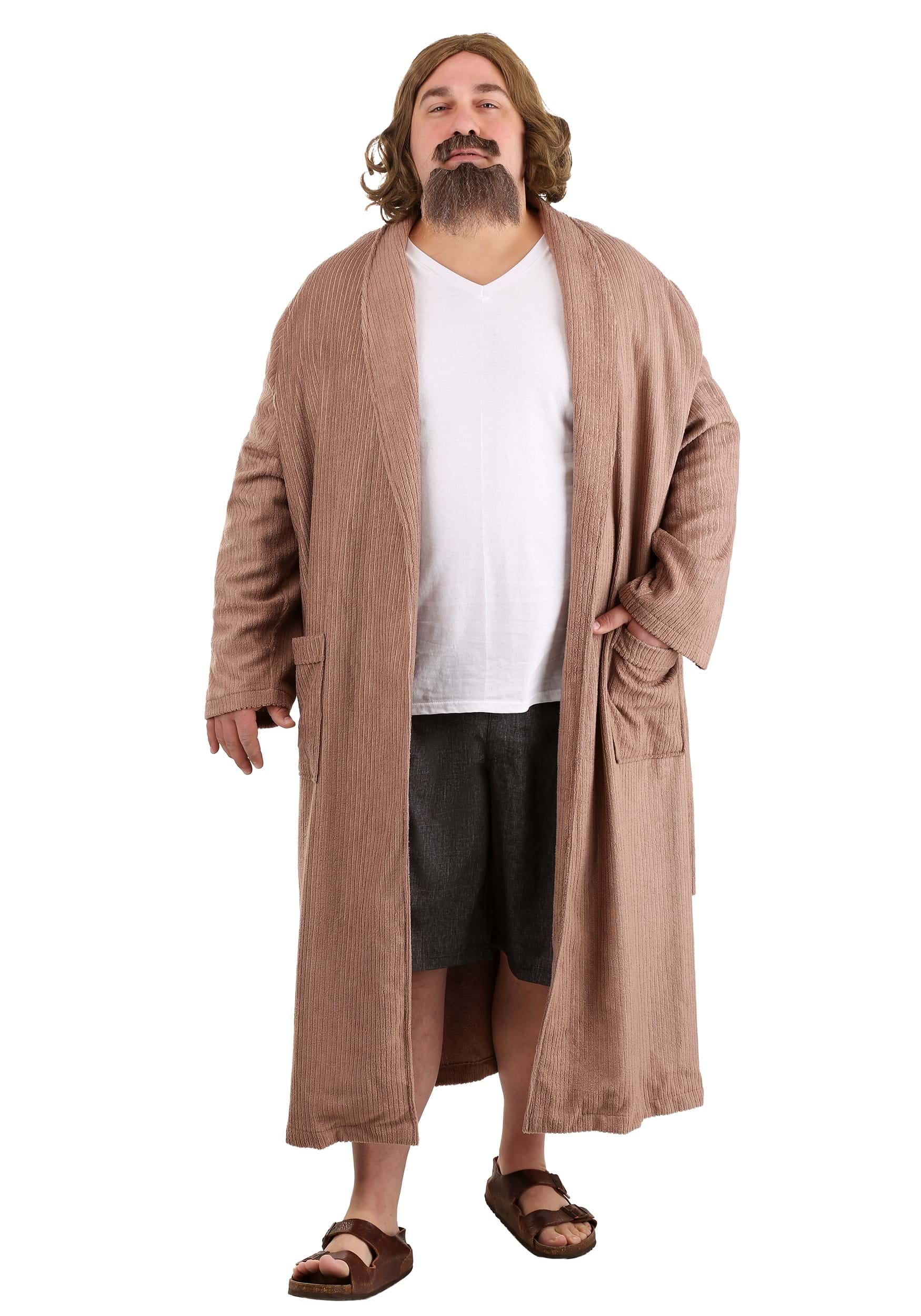 Plus Size The Big Lebowski The Dude Bathrobe Costume - Walmart.com