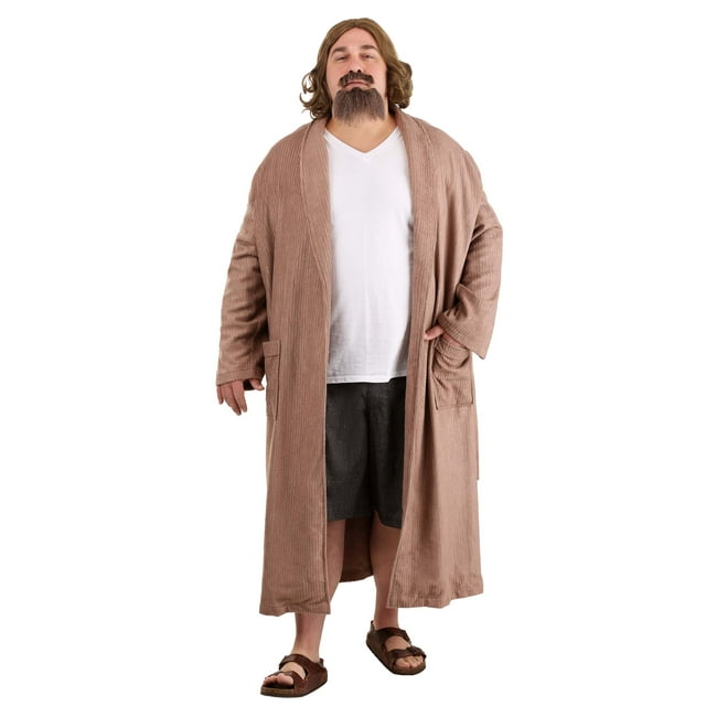 Plus Size The Big Lebowski The Dude Bathrobe Costume - Walmart.com