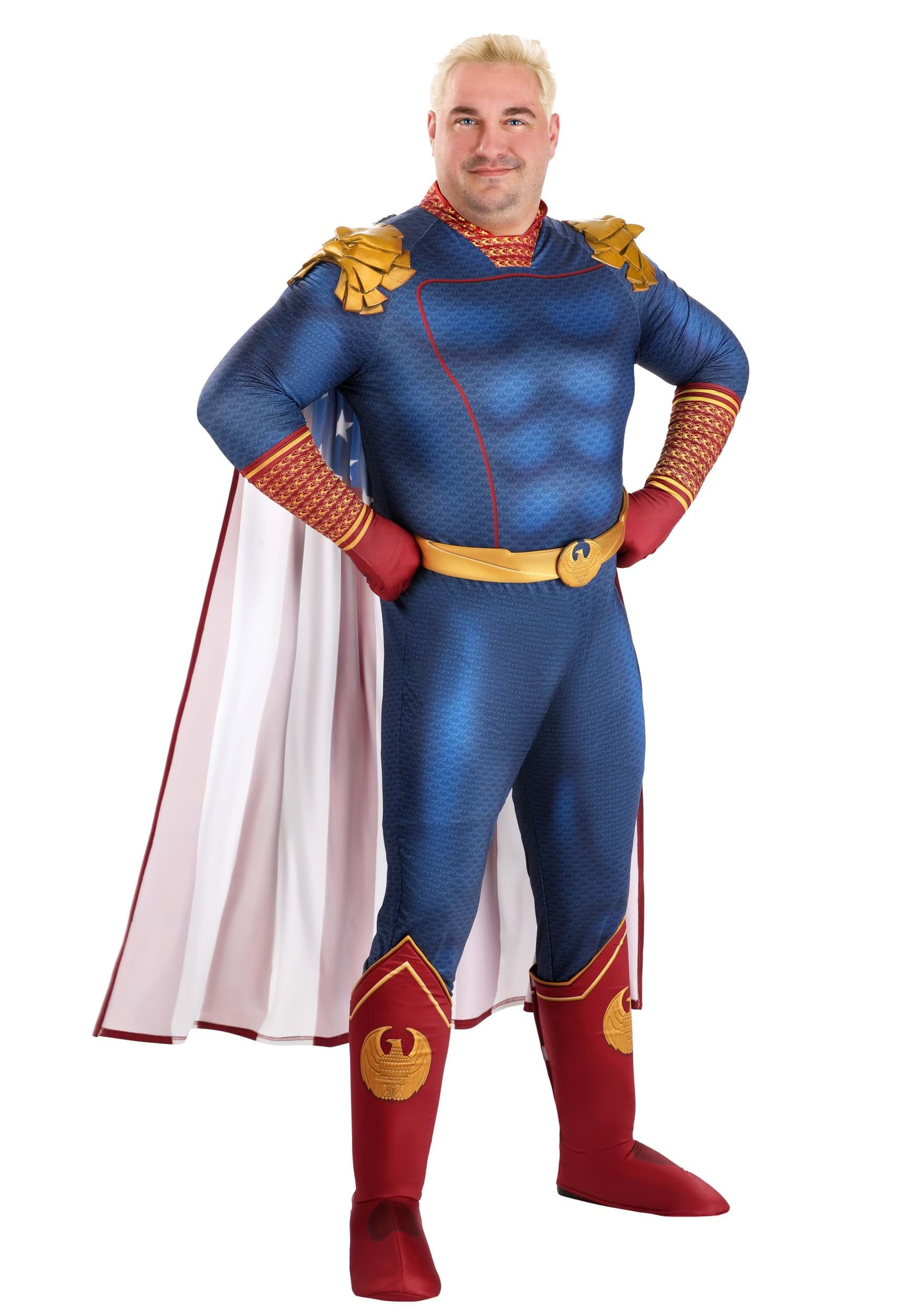 Plus Size The Boys Homelander Costume for Men - Walmart.com