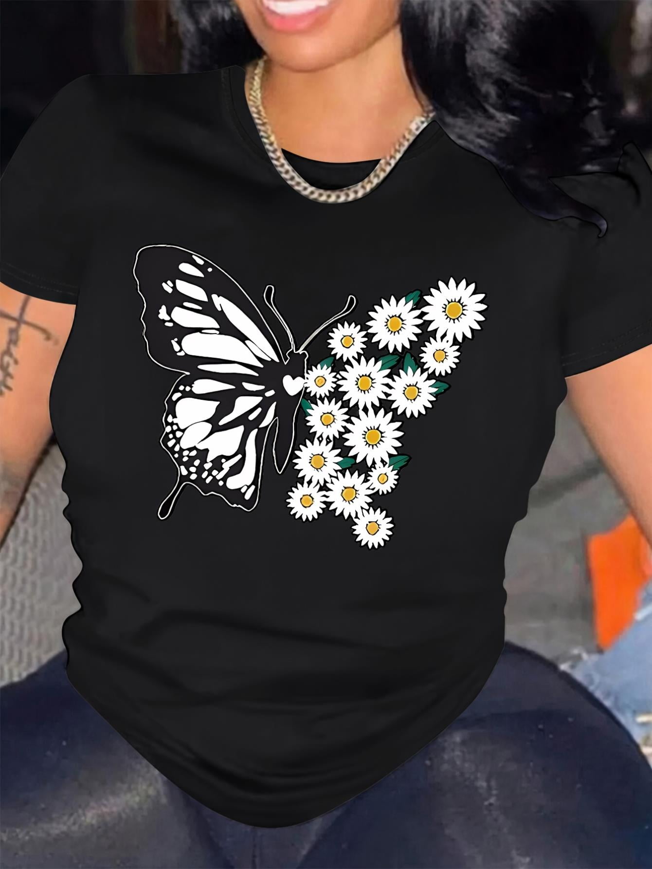 Plus Size "The Land Before Time" Graphic Tee - Women's Pink Casual ...