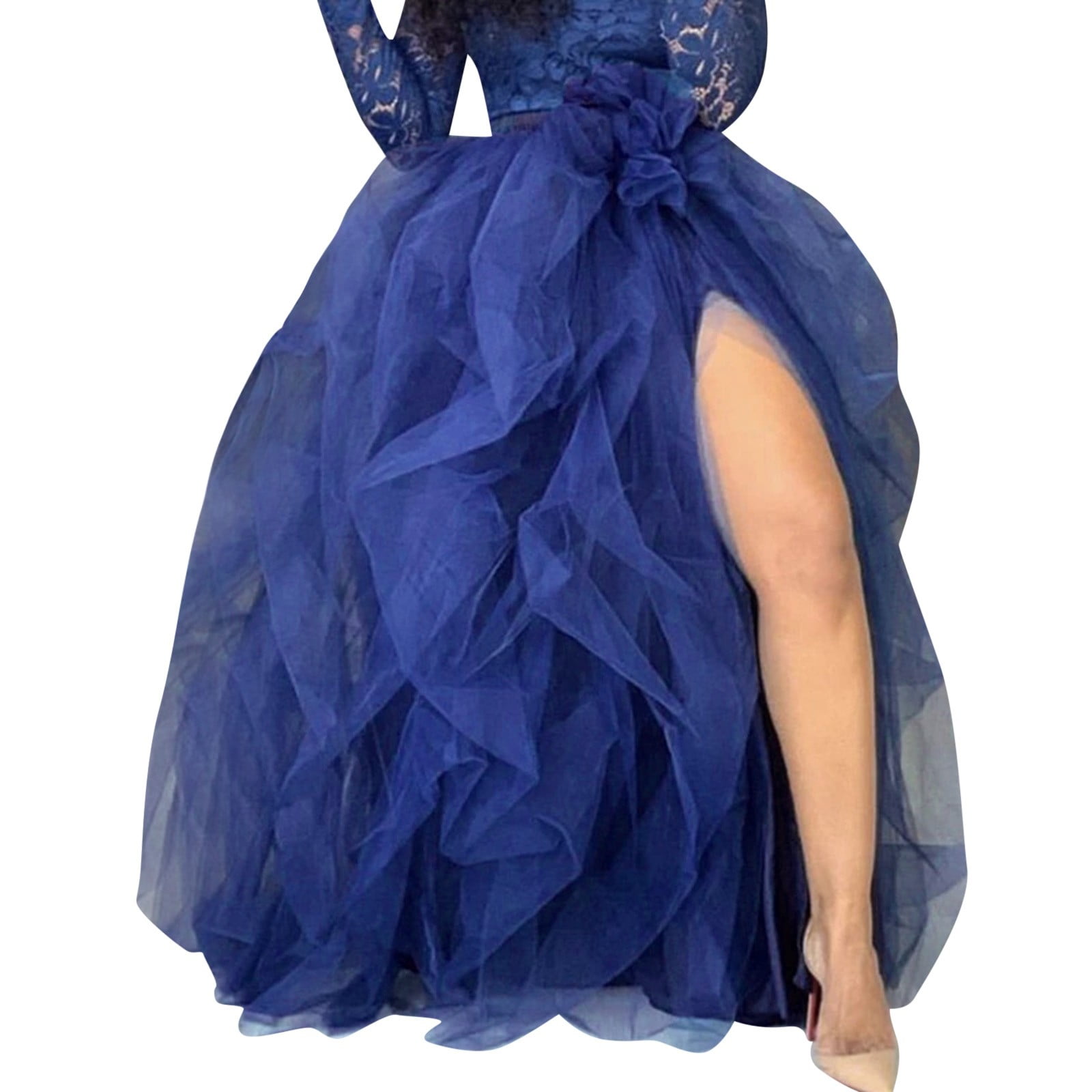 Plus Size Tutu Skirts For Women Tiered Layered Mesh Ballet Prom Party Tulle Tutu A Line Midi