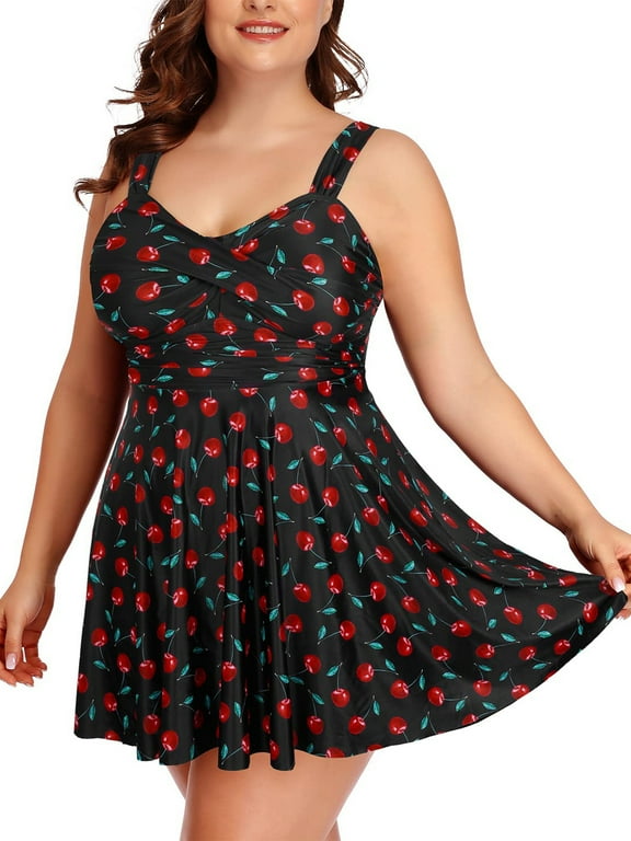 Blue Swim Suits For Women 2025 Women Plus Size Tankini Swimsuits Two