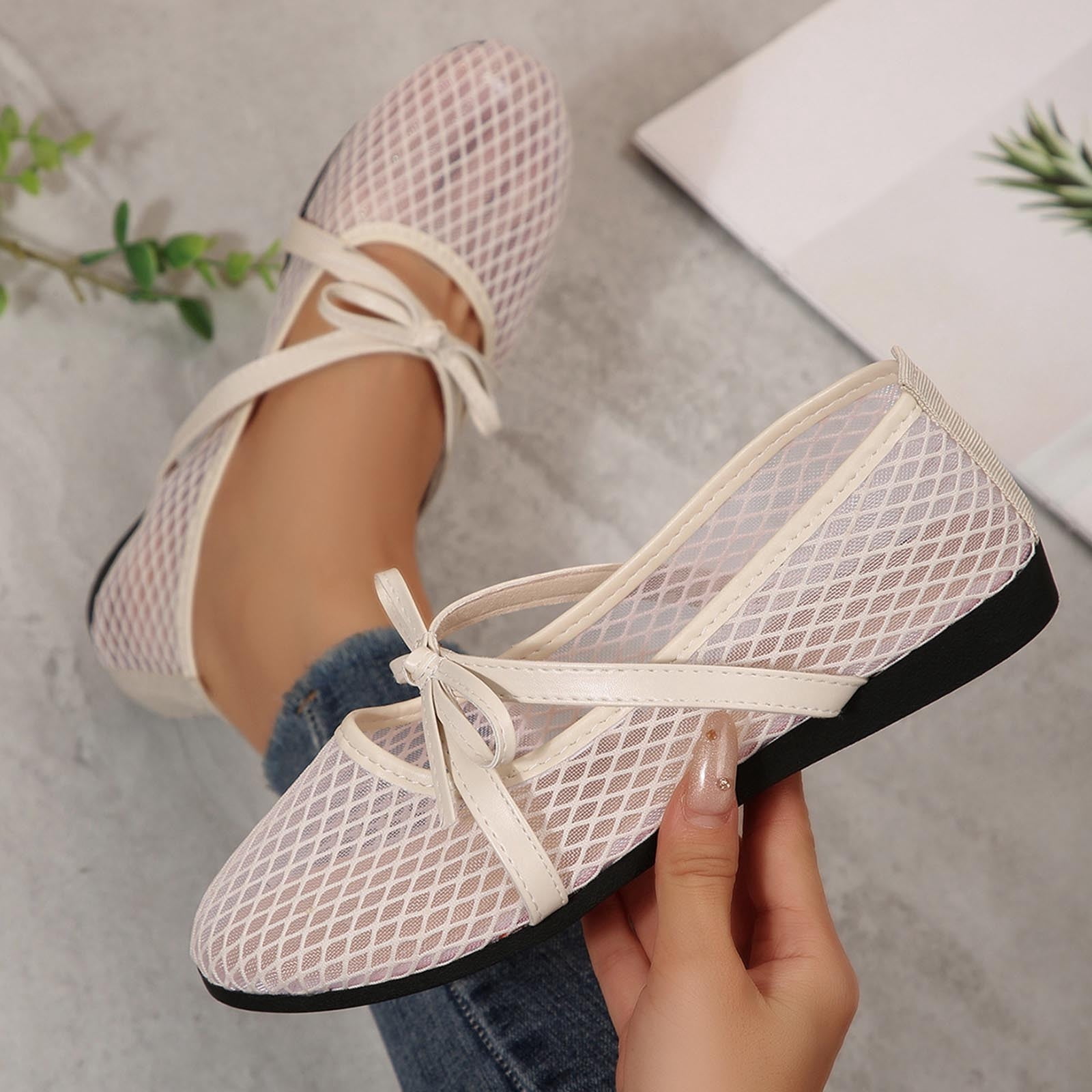 Plus Size Wide Width Square Toe Women's Elegant Casual Dress Shoes ...