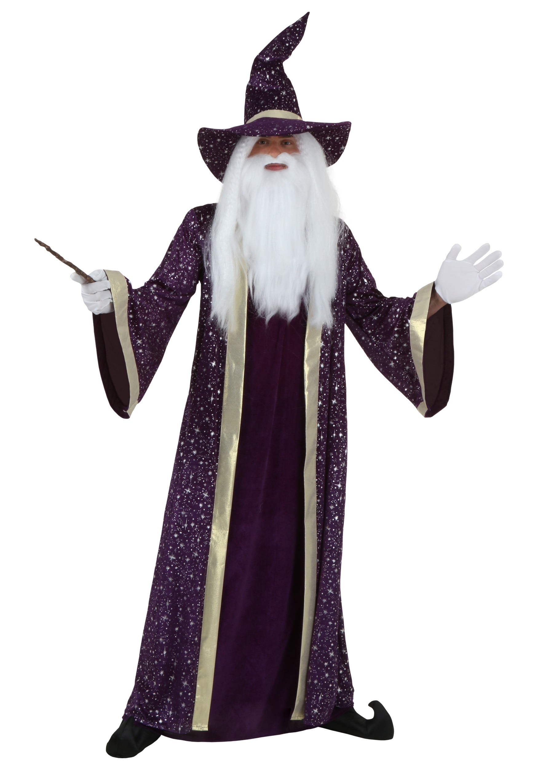 Plus Size Wizard Costume for Men - Walmart.com