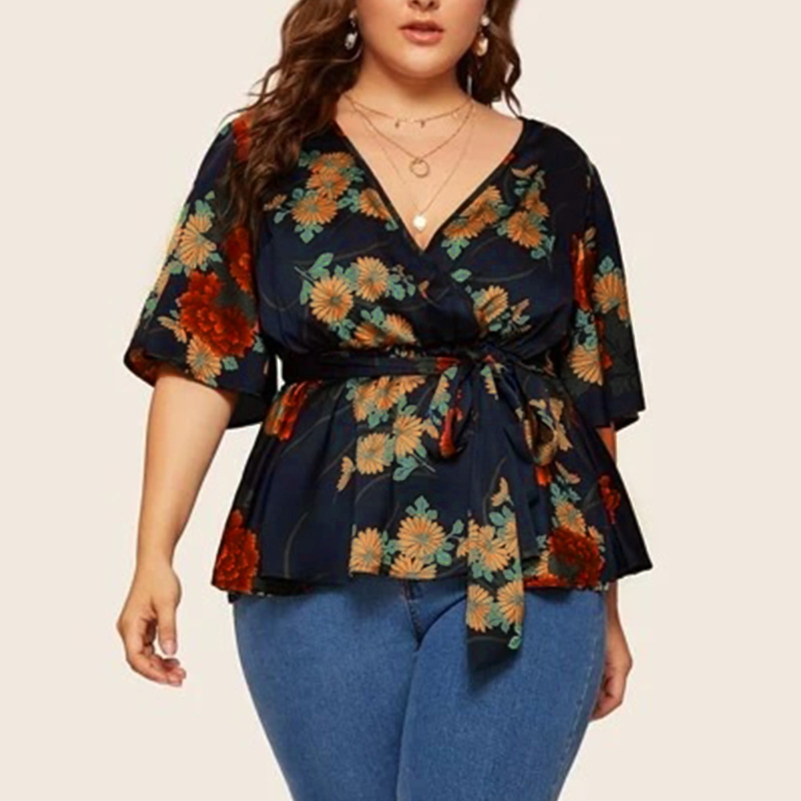 Plus Size Dressy Tops
