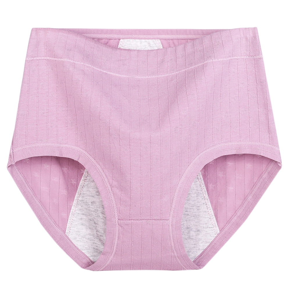 Plus Size Women's Cotton Underwear High Waisted Ladies Panties Full ...