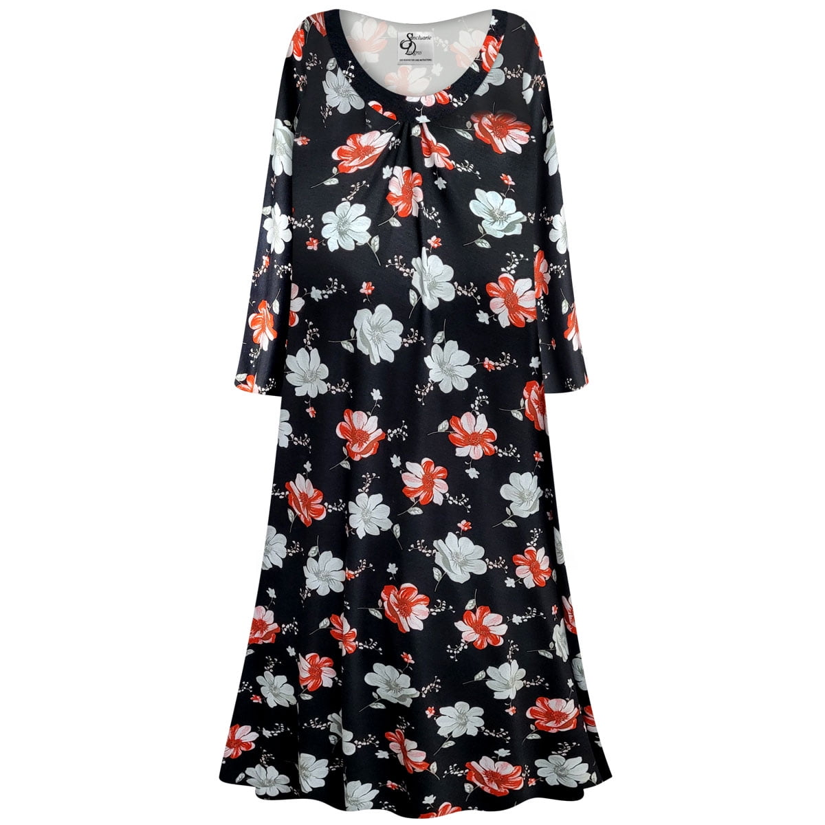 Plus Size Women’s Long Sleeve Sleepwear with Long Pants Soft Loungewear ...