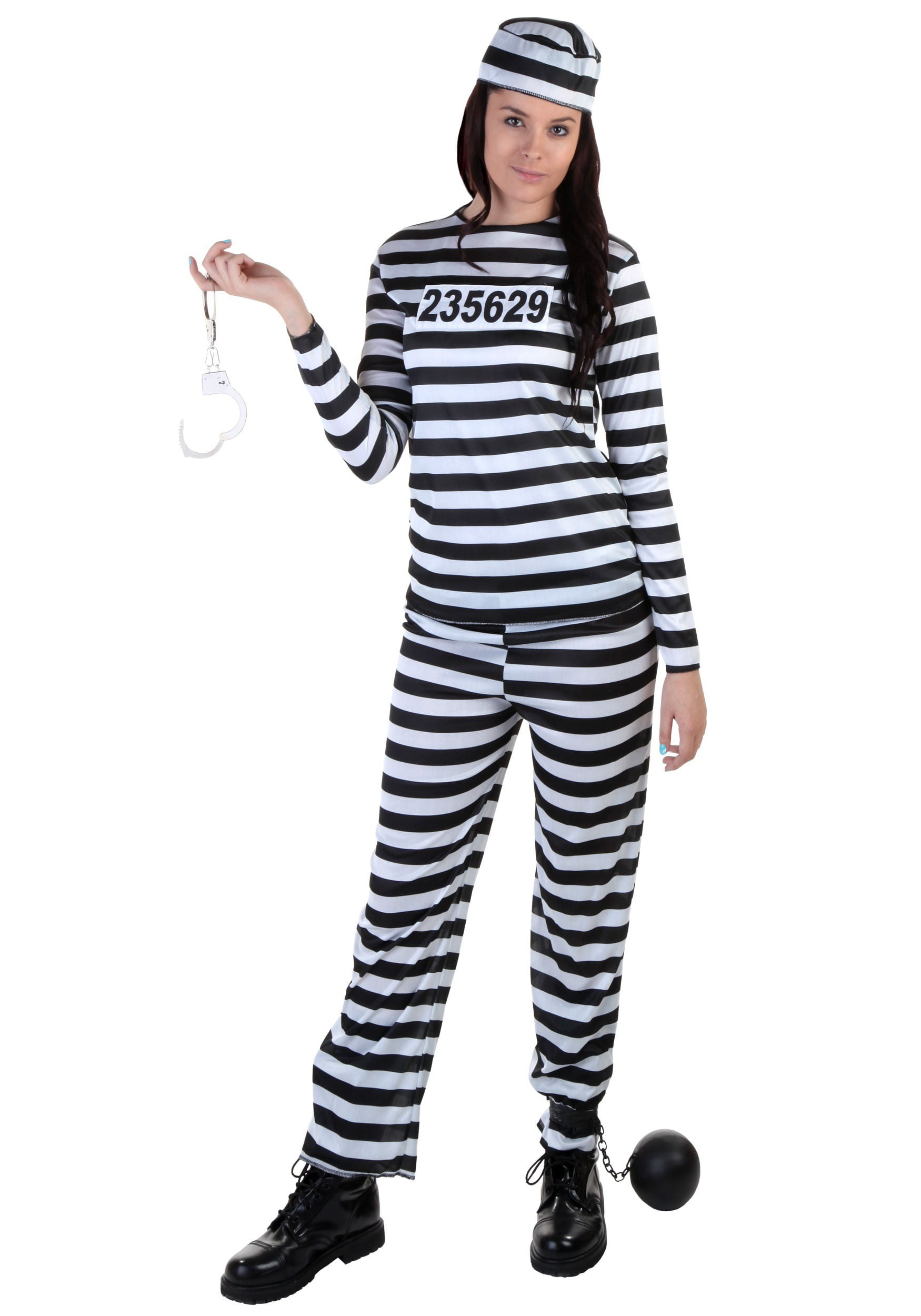 Plus Size Womens Prisoner Costume