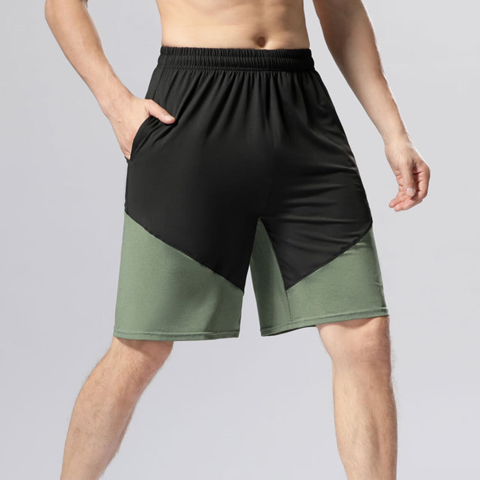 Plus Size Workout Gym Casual Shorts Summer Shorts for Men,Qucik Dry ...
