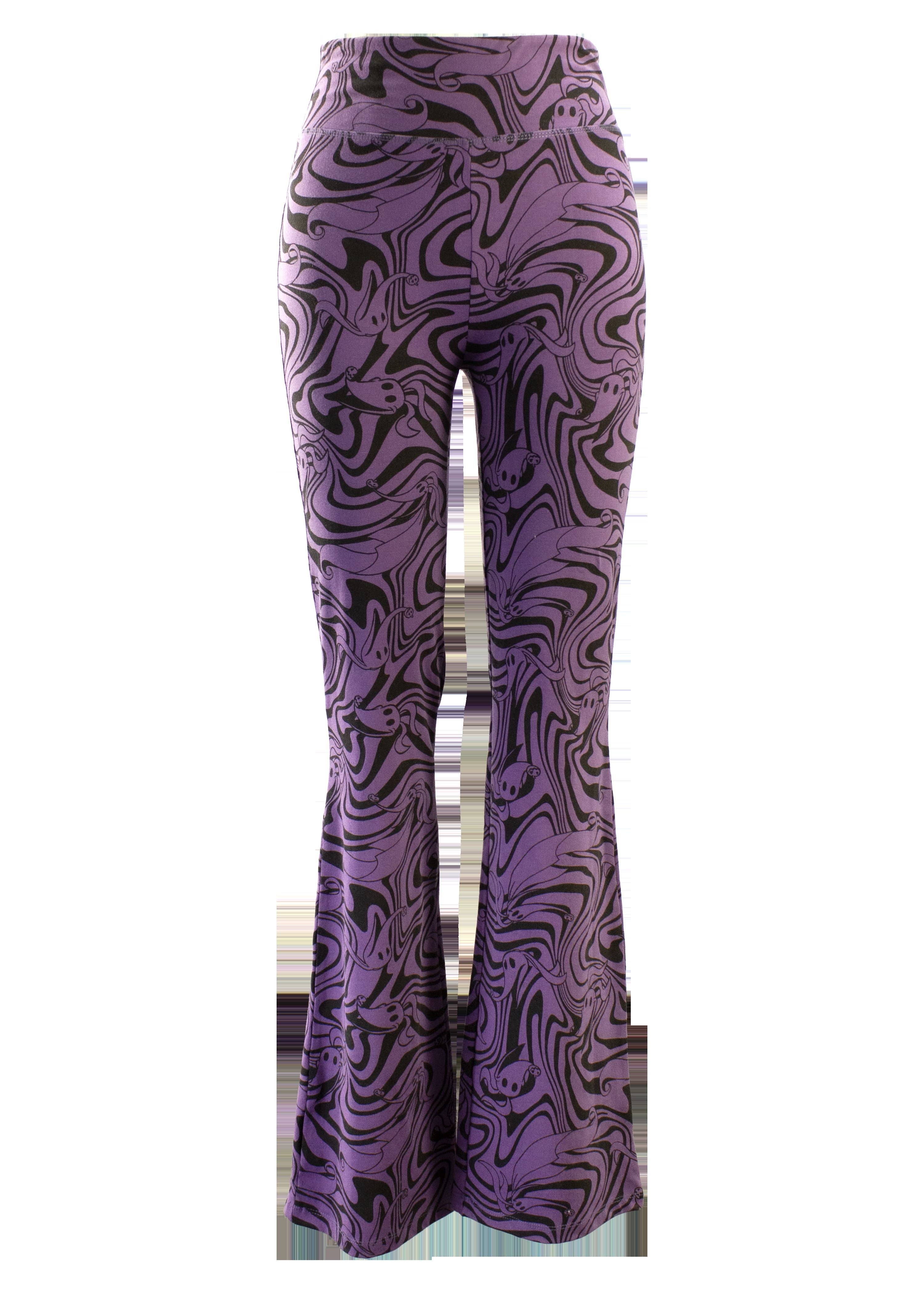 Plus Size Zero Swirls Extra Flared High Waist Pant - Walmart.com