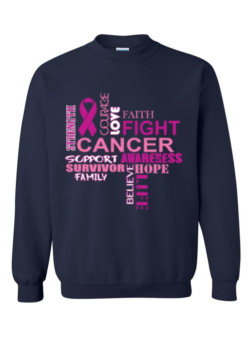 Plus Sweatshirts and Hoodies - Fight Breast Cancer - Walmart.com