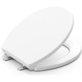 MY Plus Toilet Seat Round, Slow Close Toilet Seat, No-Slam, Magnetic ...