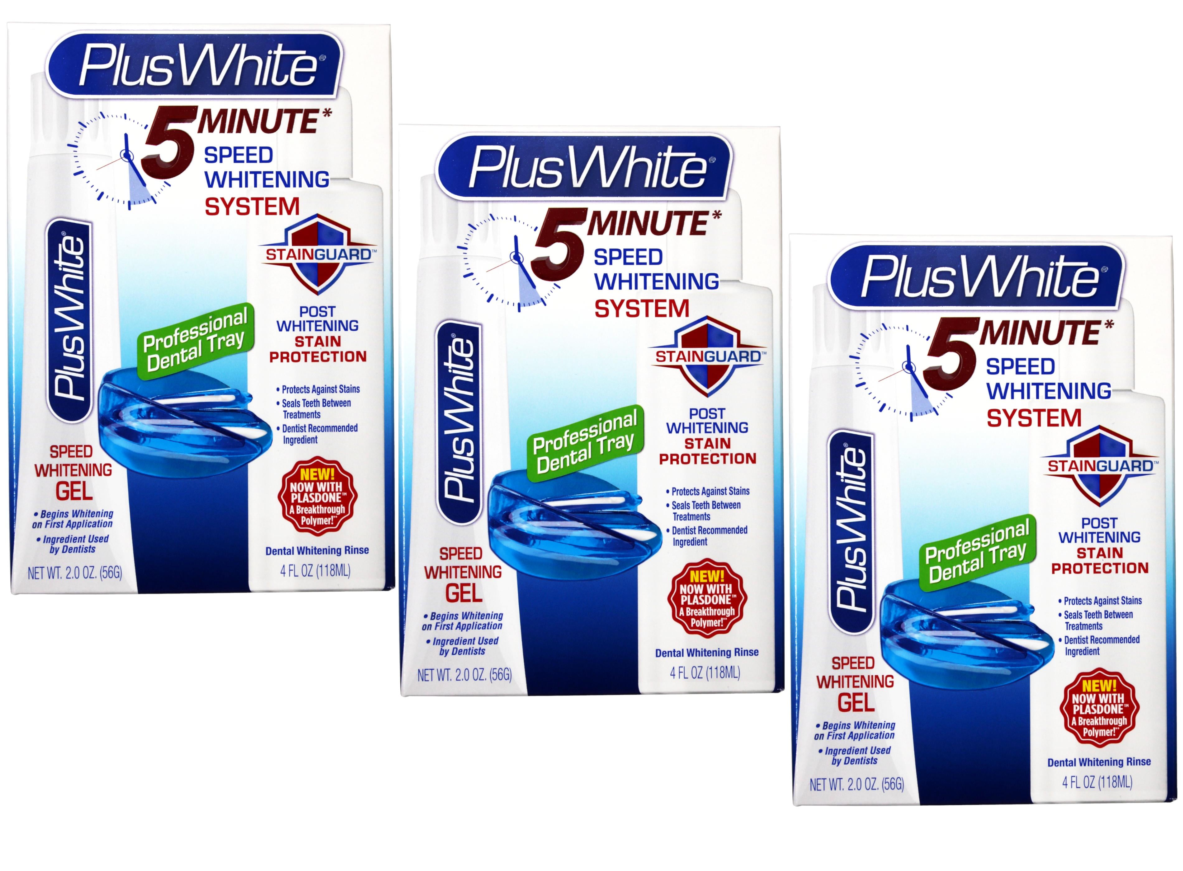 Plus White 5 Minute Speed Whitening System – Fast & Effective Teeth ...
