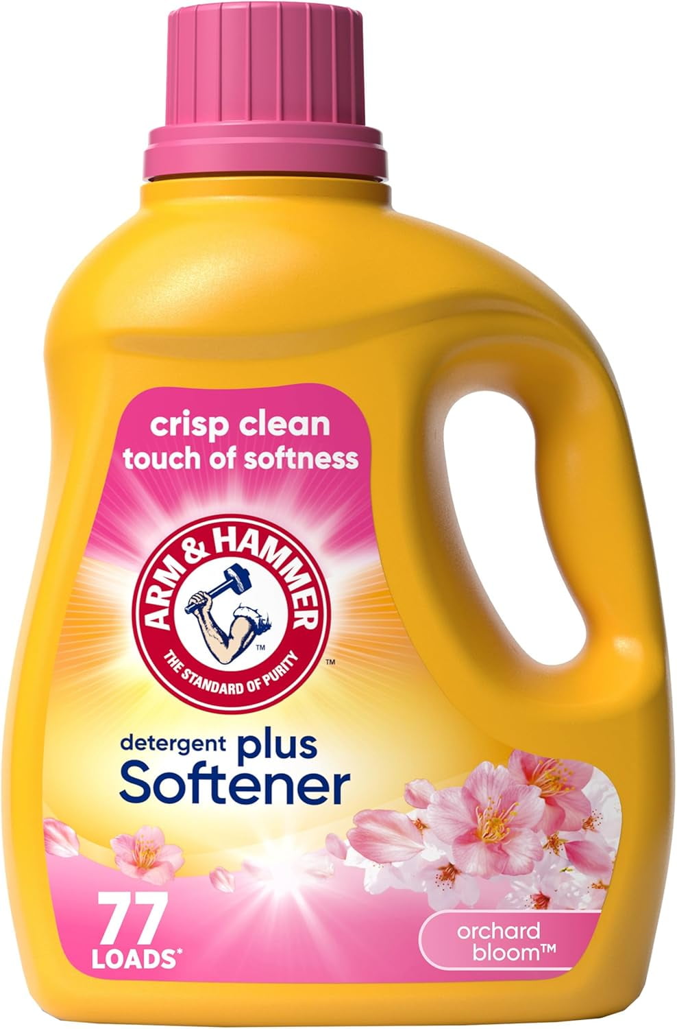 Plus a Touch of Softener, 77 Loads, Liquid Laundry Detergent, 100.5 Fl ...