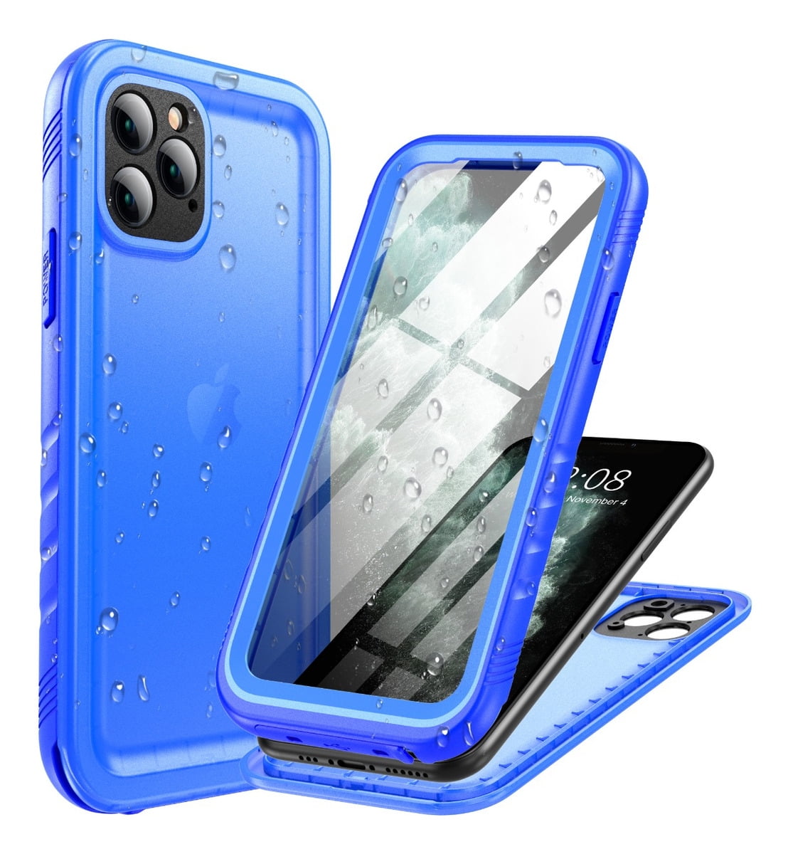 PlusAcc Waterproof Shockproof Case for iPhone 11 with Screen/Camera ...
