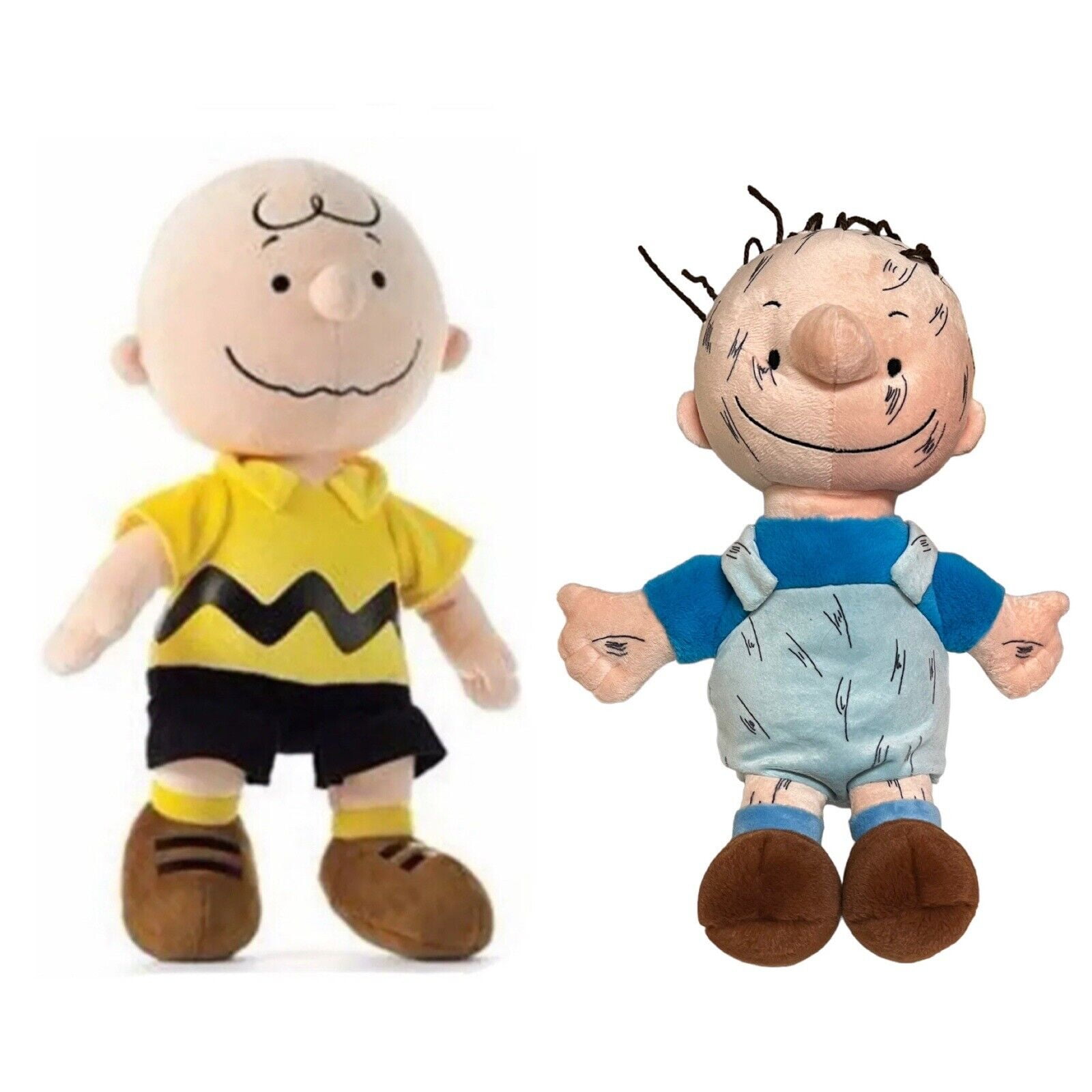 Plush 12" Chuk Charlie Brown & Pigpen Pig Pen Set 2pc Dolls Peanuts NEW ...