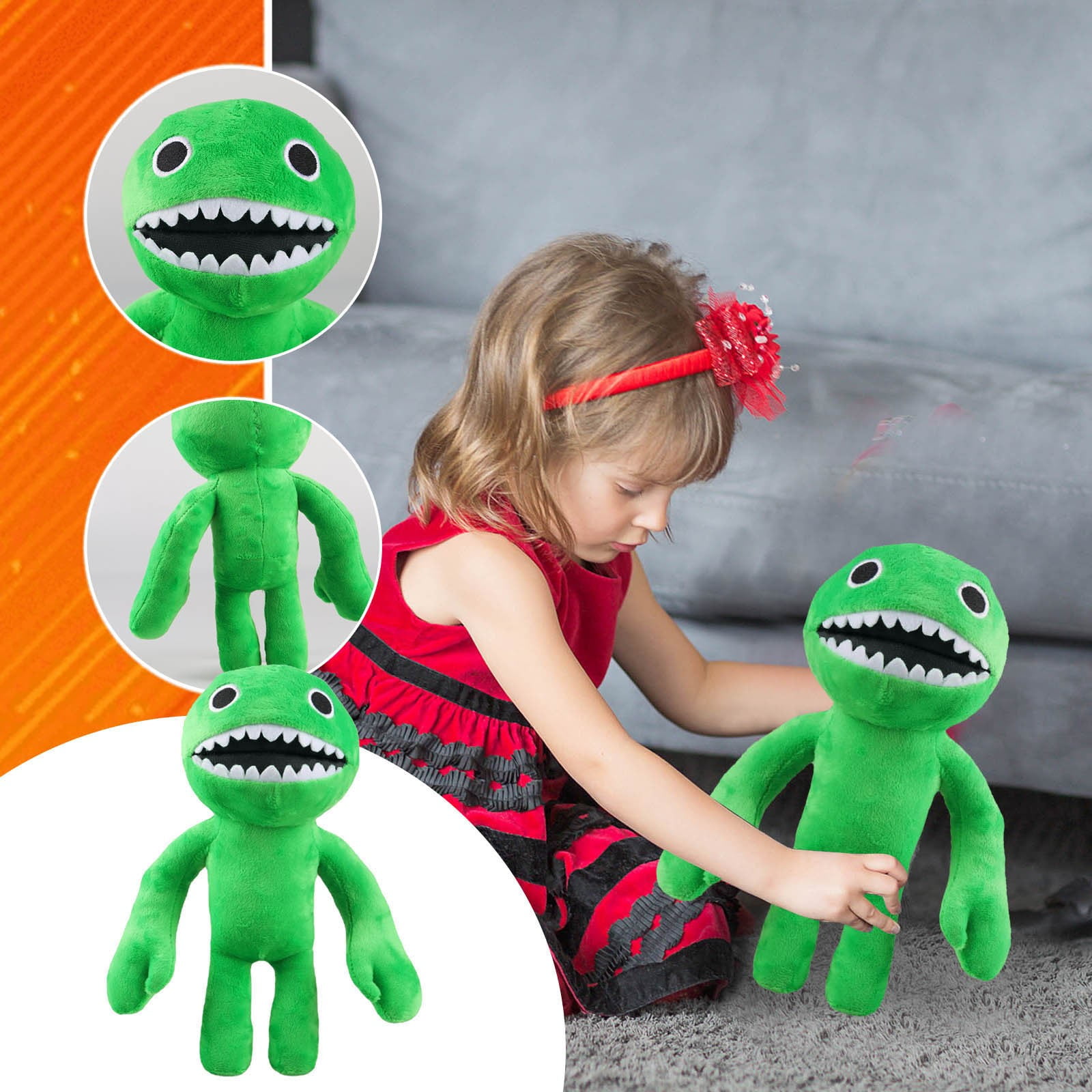 Plush,9.8 Inches Plushies Toys,Soft Monster Horror Stuffed Figure Doll ...