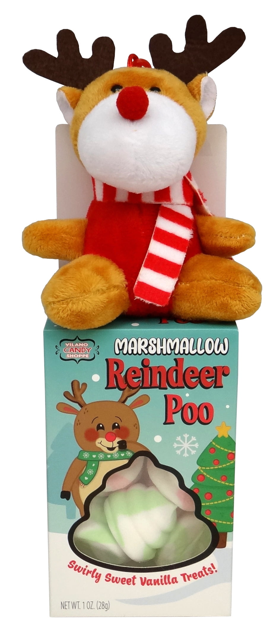 Plush Backpack Clip Marshmallow Poo - 1 oz. - Walmart.com