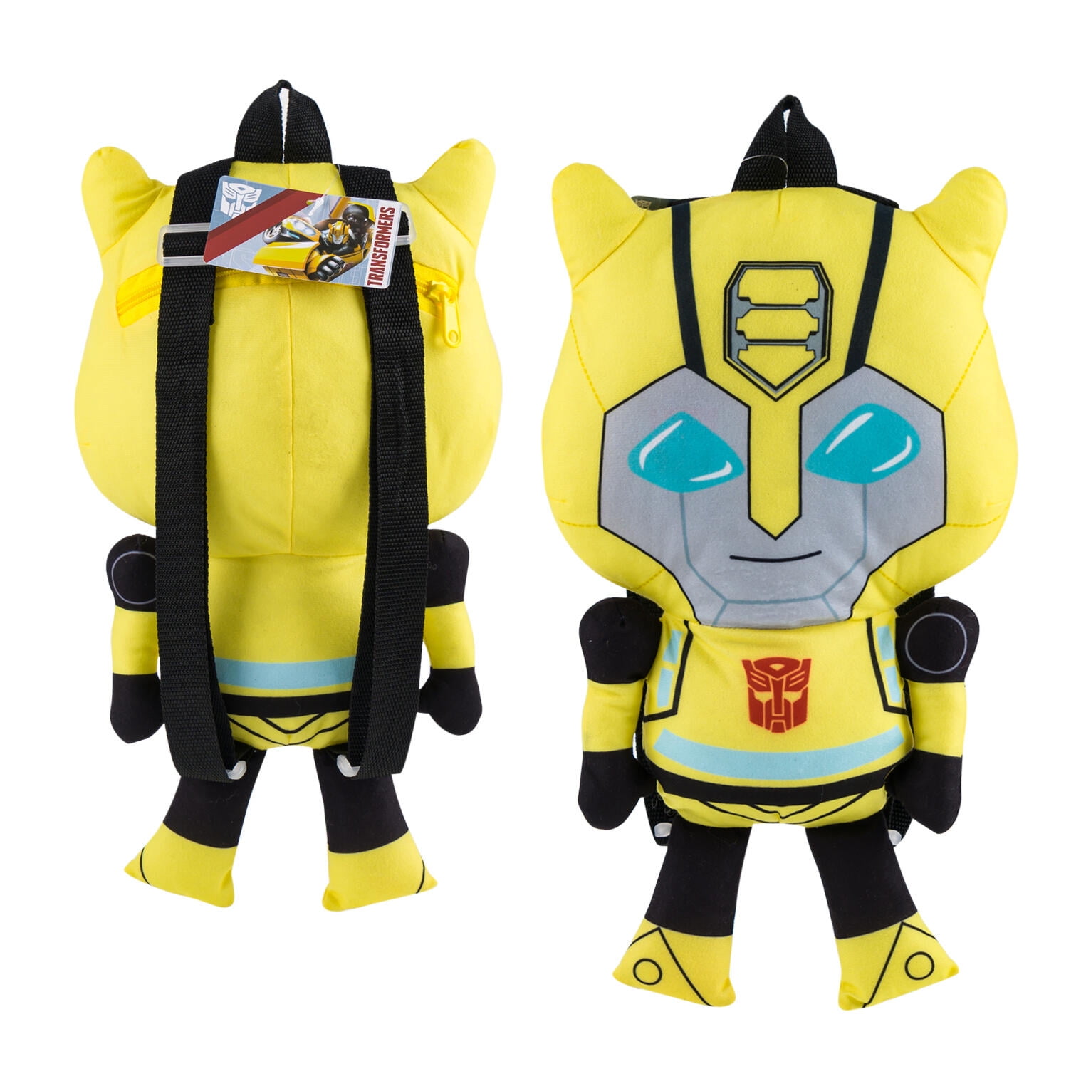 Plush Backpack - Transformers - Bumblebee 16" Soft Doll Bag - Walmart.com