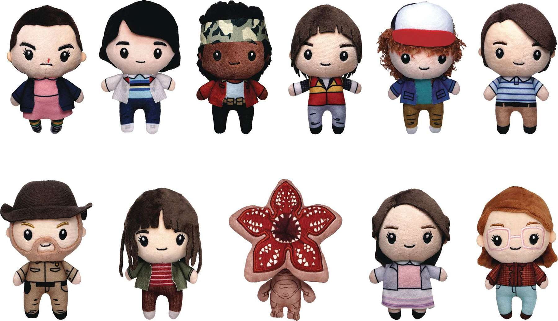 Plush Bag Clip Stranger Things Plush Series 1 Mystery Box (24 Packs ...