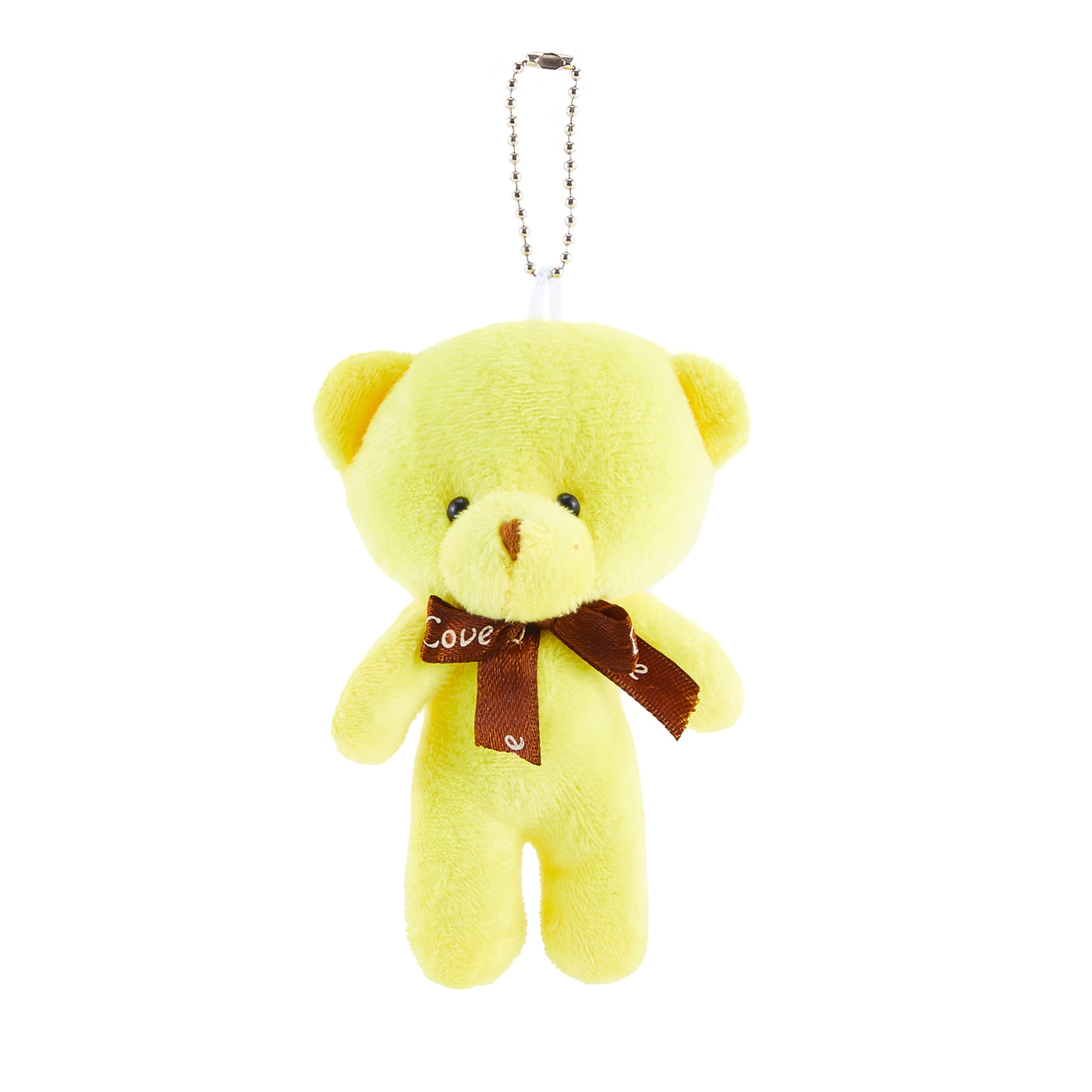 Plush Bear Keychain, Valentine's Day Keychain Kawaii Stuffed Animals ...