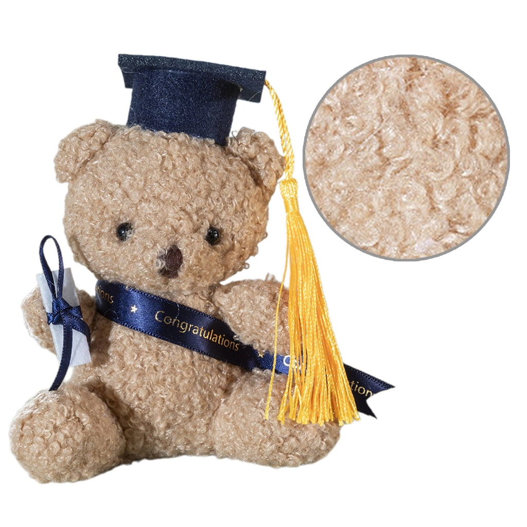 Plush Bear Stuffed Graduation Bear Toy Graduation Hat Gift Souvenir for ...