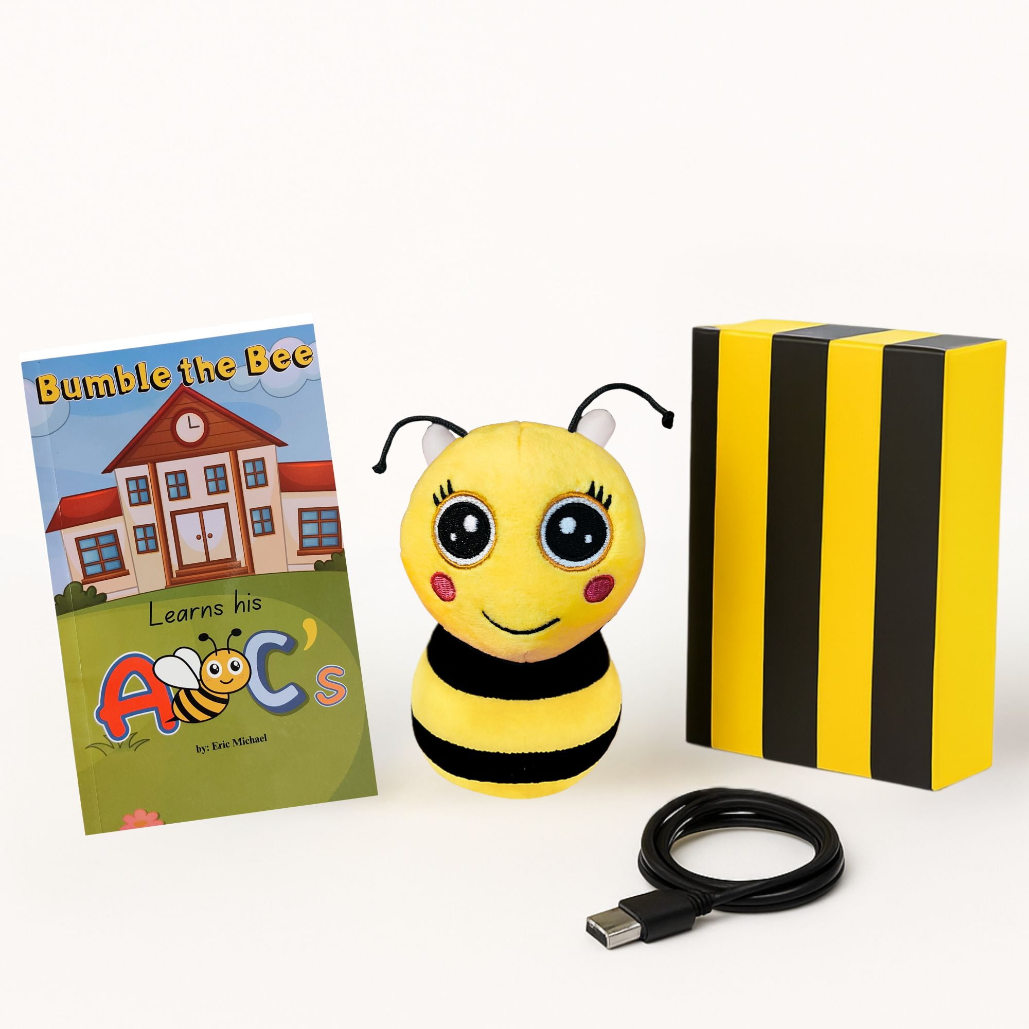 Bumble the Bee Breezy's ABC Adventure Mini Singing Plush Bee with ...