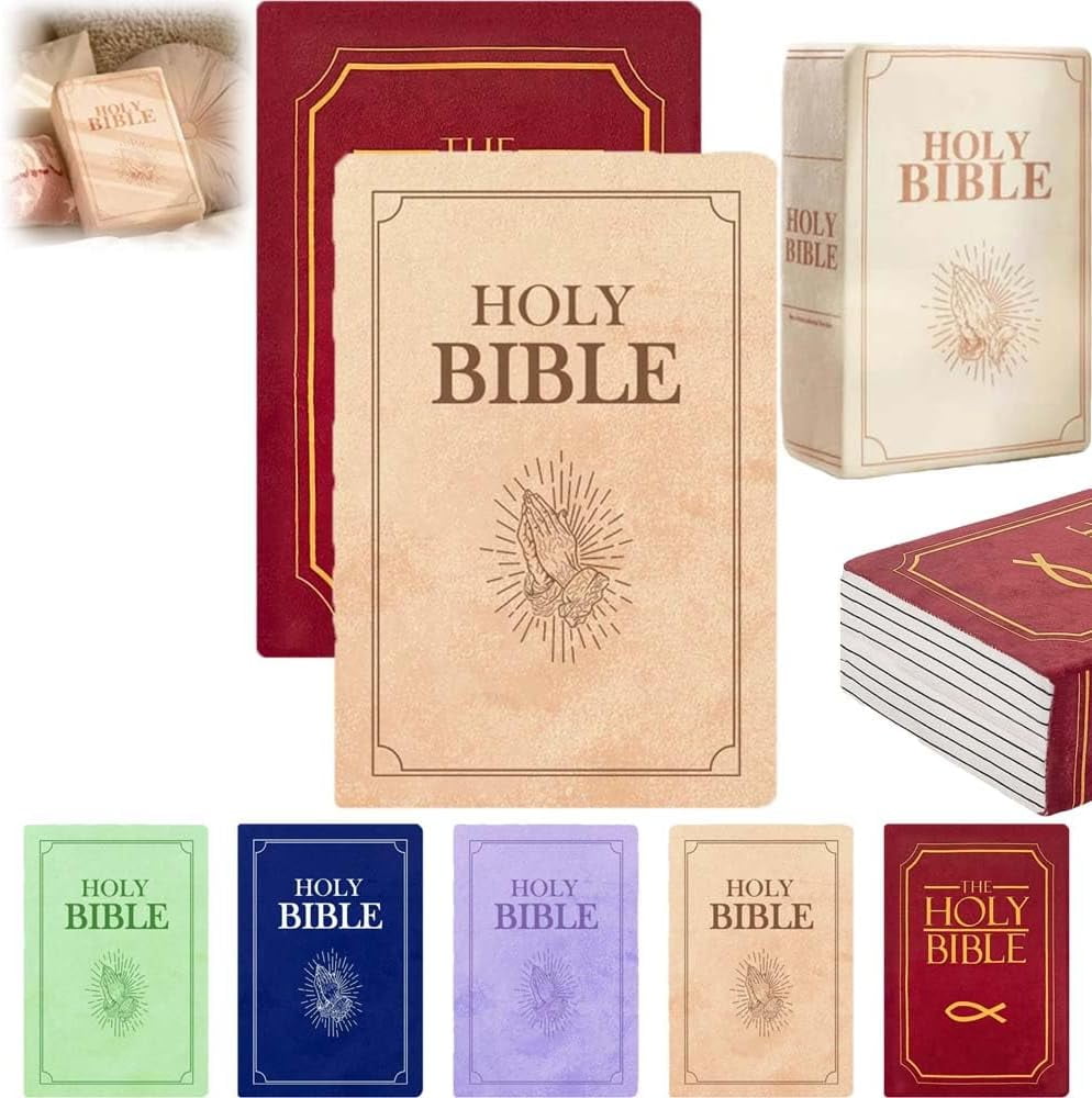 Plush Bible Pillow,Bible Pillow Book Plush That Opens,Book Shape Bible ...
